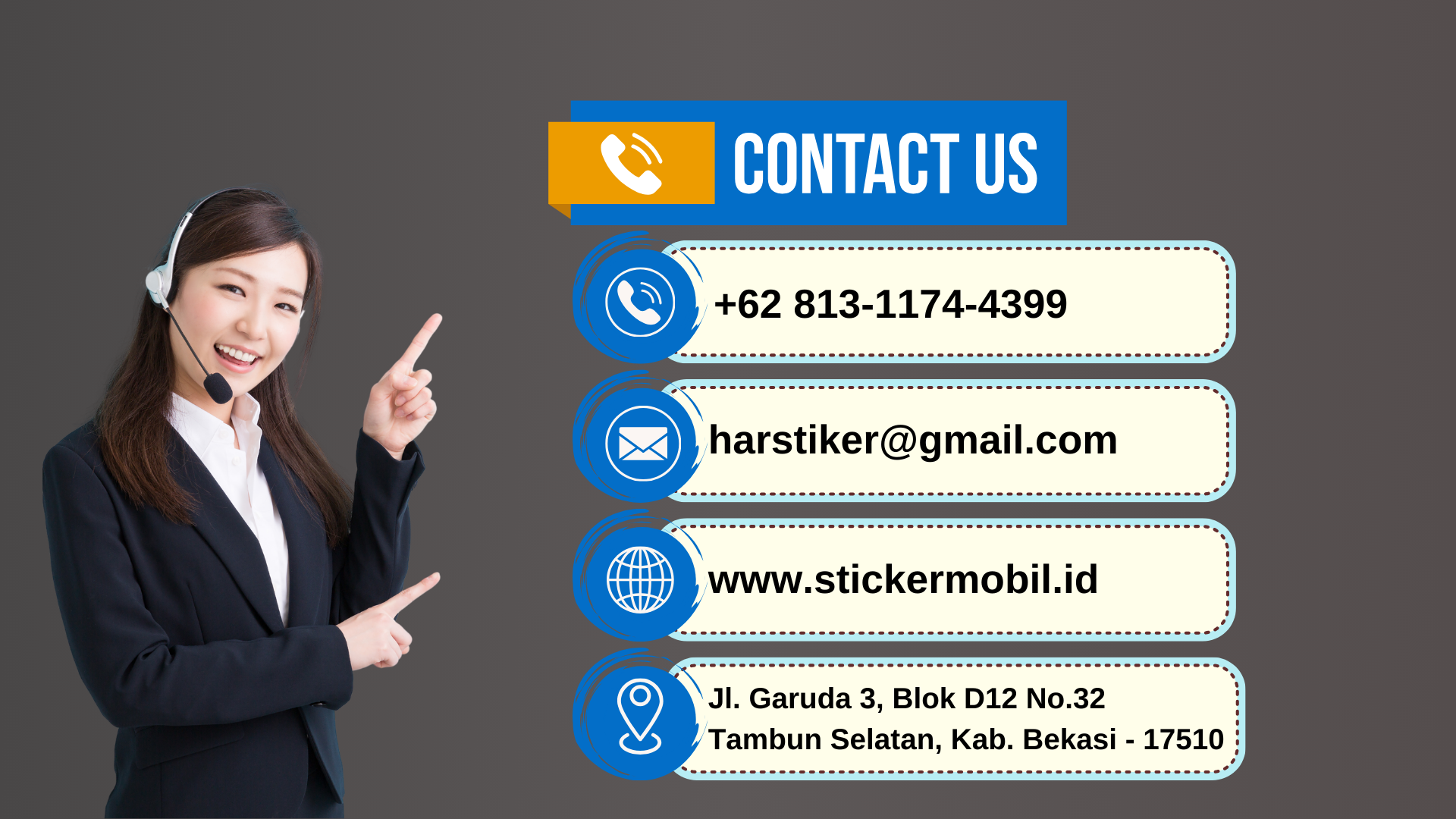 Kontak Kami - Sticker Mobil